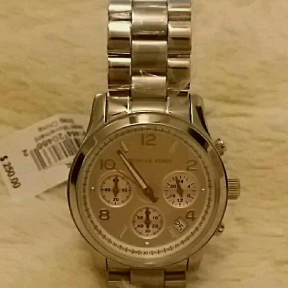Michael Kors | Accessories | Michael Kors Silver Watch | Poshmark